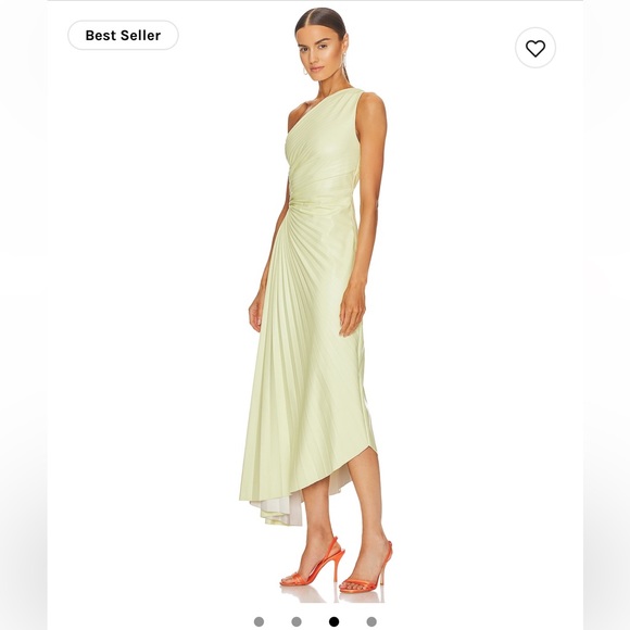 A.L.C. | Dresses | Alc Delfina Midi Dress In Canary Yellow | Poshmark